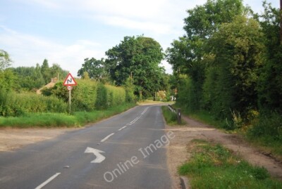Photo 6x4 Approaching a sharp bend in Low Rd Keswick/TG2004 c2010 | eBay UK