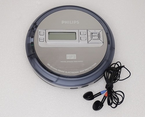 Philips Portable CD MP3 Player Discman EXP2550 Dynamic Bass Boost Skip ...