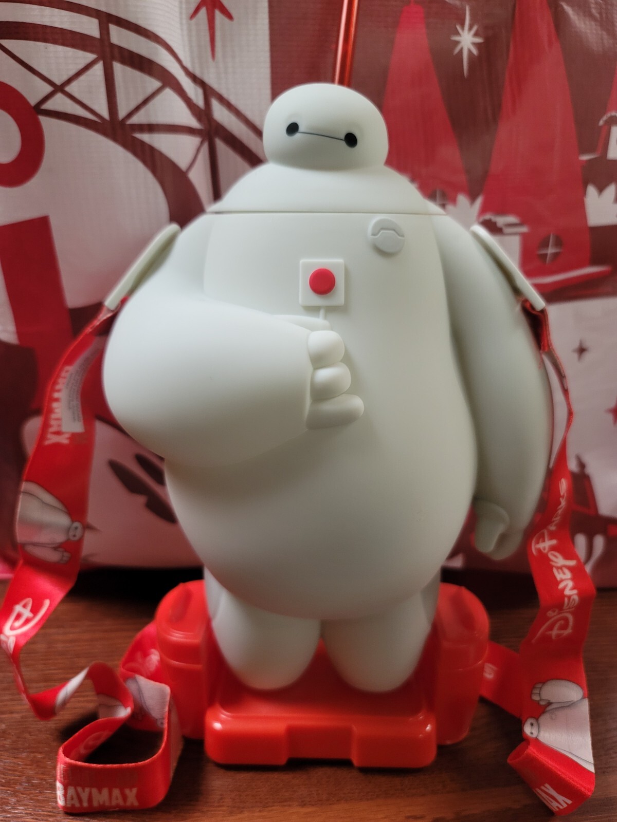 Disneyland Baymax Sipper With Lanyard! Big Hero 6 New Disney Parks ...