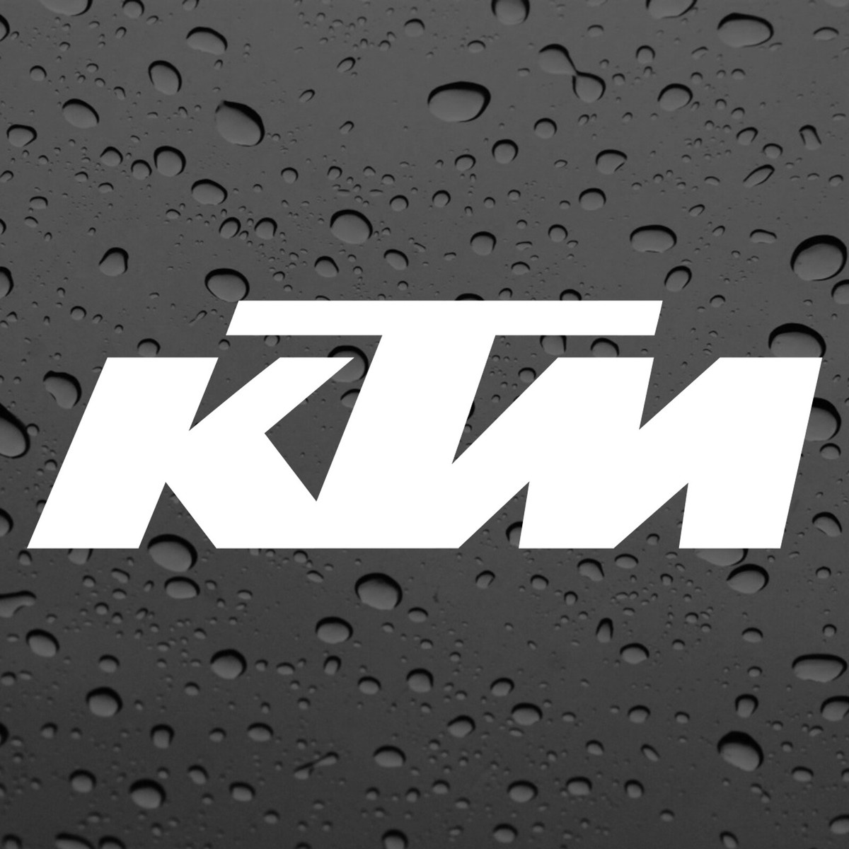 Black Ktm Logo