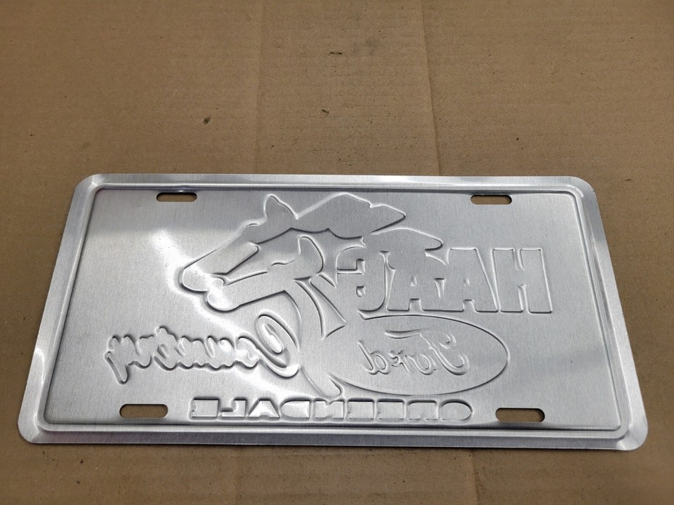 Haag Ford Greendale Indiana IN Metal Car Dealership Dealer License ...