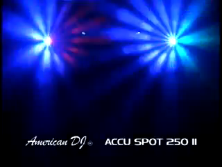 American DJ Accu Spot 250 II Club Stage DMX Moving Head Party Light ...