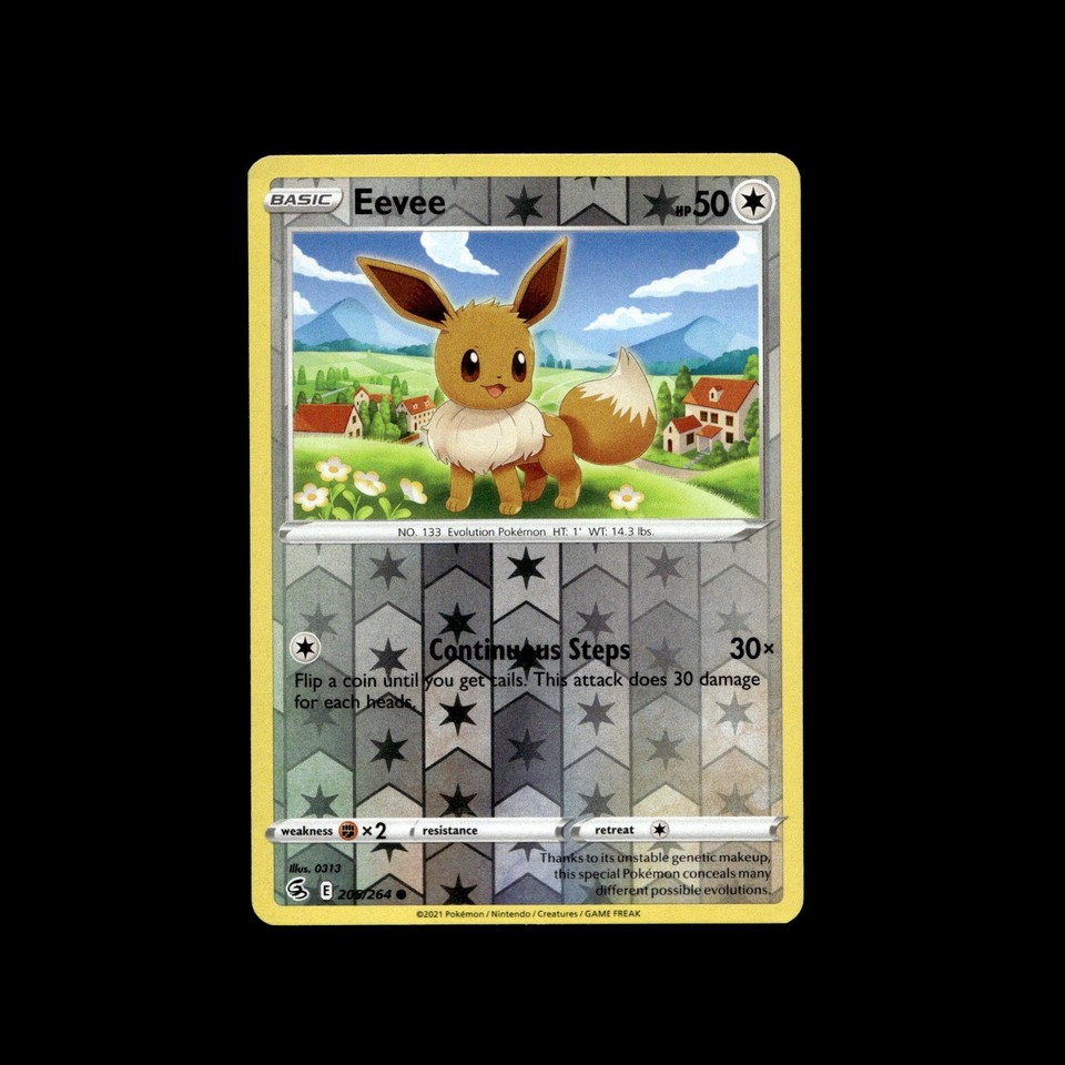 Eevee Pokemon Cards! Holo/Reverse Holos Rare Full Art LP/NM Choose Your ...