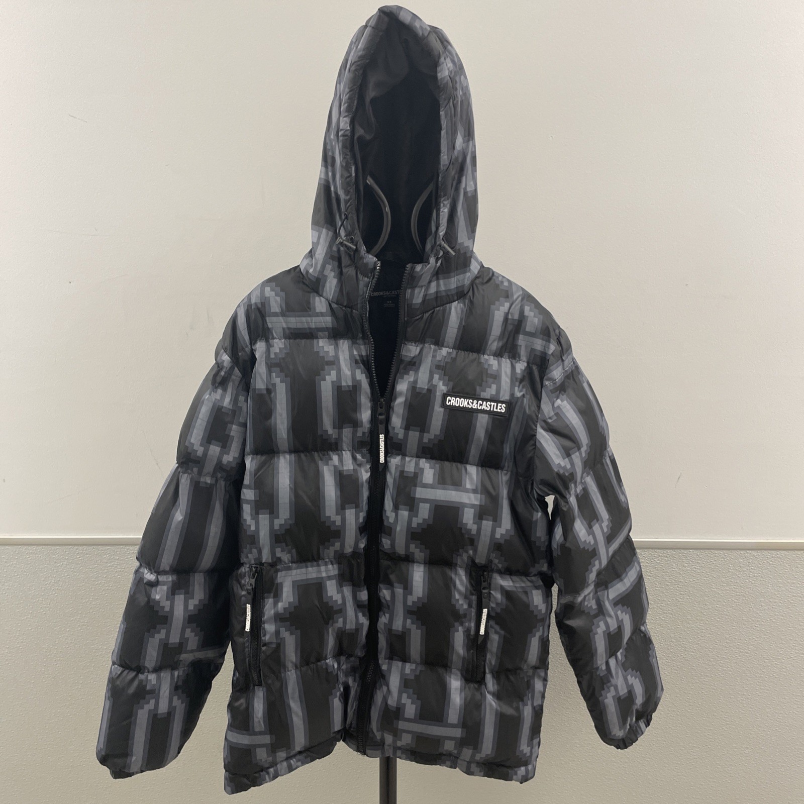 Crooks & Castles Puffer Jacket Digital Men’s Small | eBay