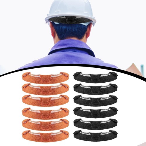 6 Pieces Hard Hat Sweatbands Hardhat Sweatbands for Sports Construction ...