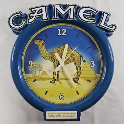 Vintage 1998 Camel Cigarettes Wall Clock 16" Joe Camel Needs New ...