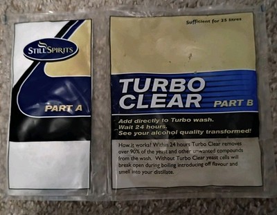Still Spirits Turbo Clear Clearing Agent Removes Yeast And Unwanted ...