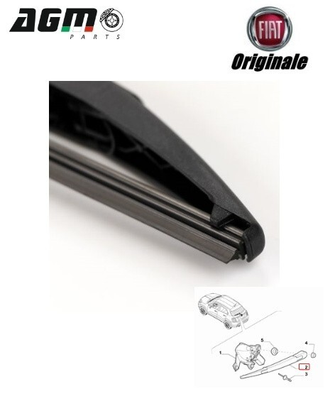 52078899 Arm Reinigen Hinten Fiat 500 X (334) Pop Star Jahr 2014 ...