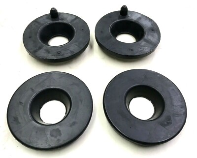 4 X AUDI TT REAR COIL SPRING RUBBER MOUNTS BUFFER 2008 TO 2014 1.8 2.0 ...