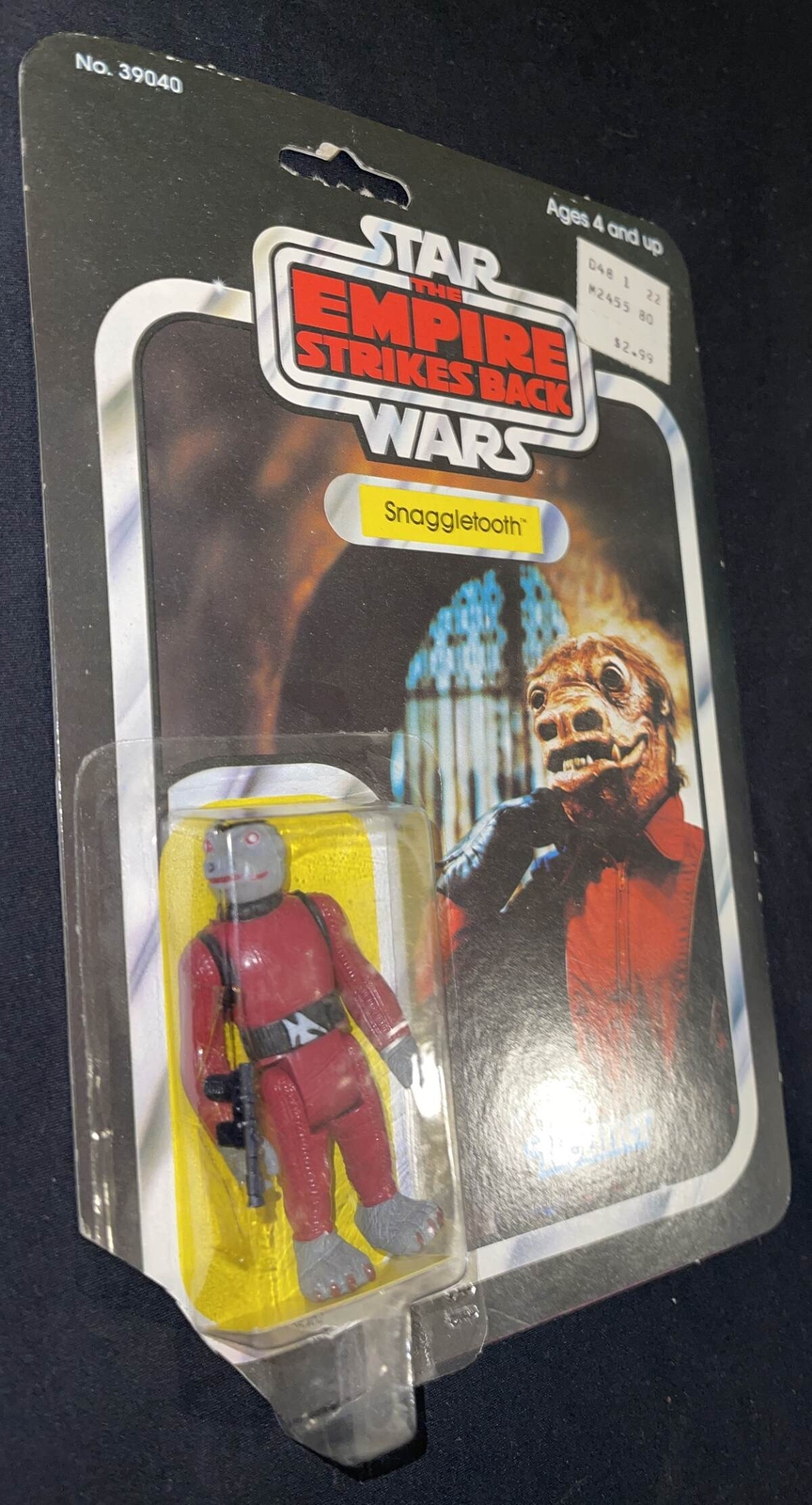 STAR WARS THE EMPIRE STRIKES BACK SNAGGLETOOTH 48 A BACK MOC KENNER | eBay
