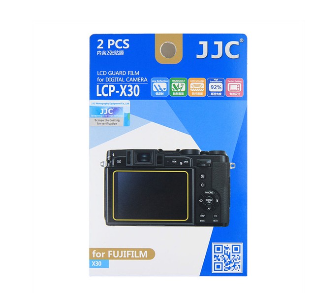 JJC LCD Screen Guard Protector Pet Film for Fujifilm XQ1 XF1 Digital ...