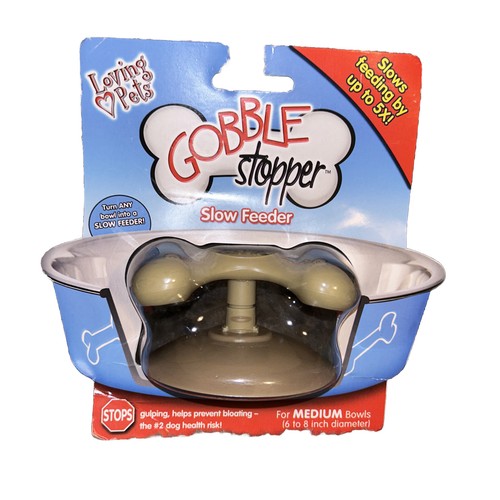 Loving Pets Gobble Stopper Slow Feeder Box F | eBay
