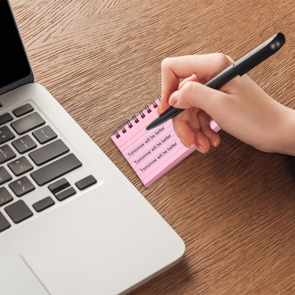 3packs Note Taking Learning Study Portable Binder Ring Index Card Cue ...