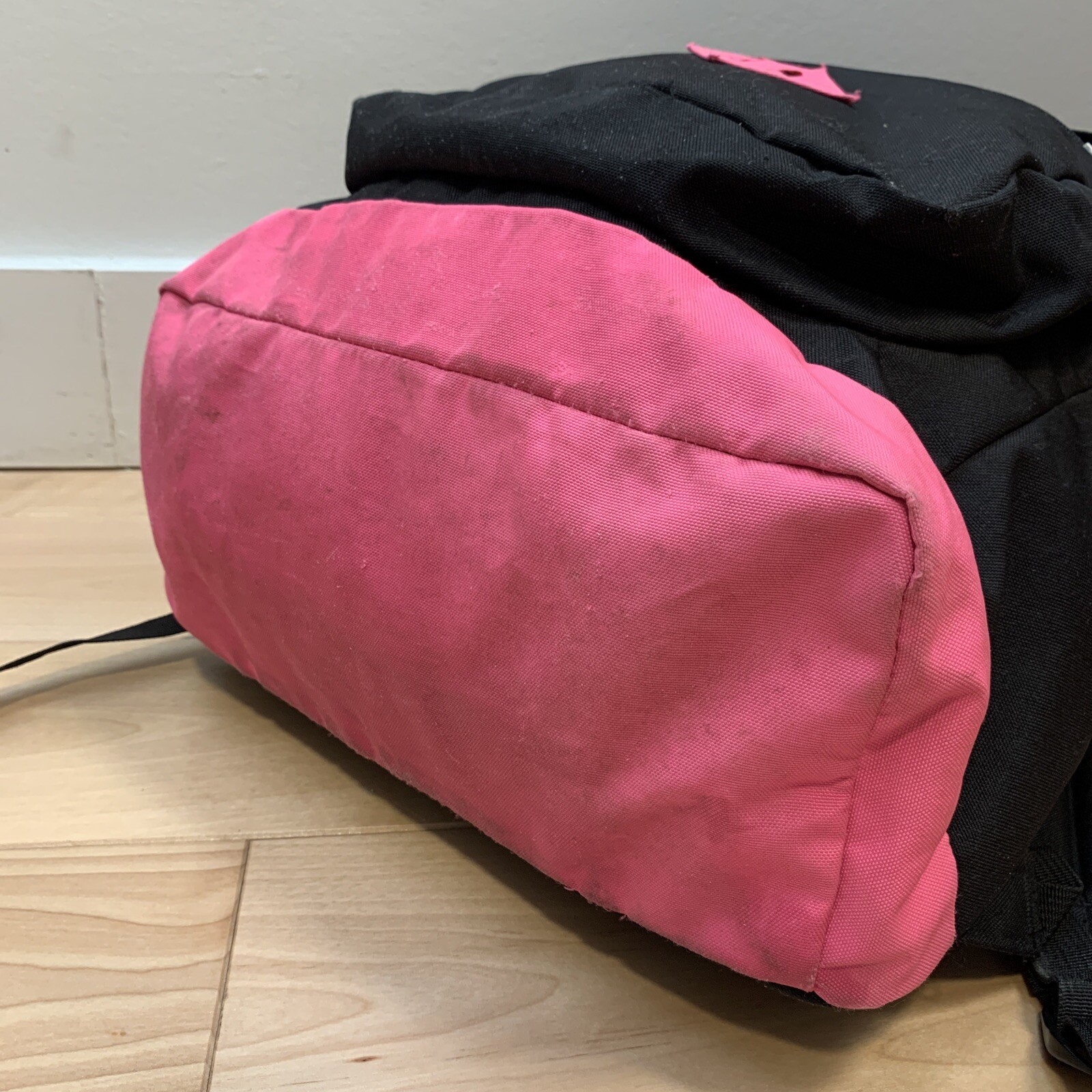 JanSport Black Pink Neon School Bag Bookbag Backpack … - Gem