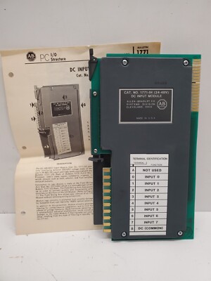 GUARANTEED! ALLEN-BRADLEY DC INPUT MODULE 1771-IH | eBay