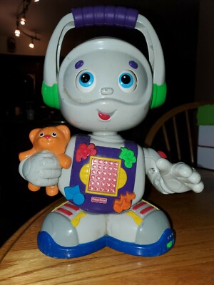 Fisher-Price Toby the Totbot Animated Educational Learning Robot Friend ...