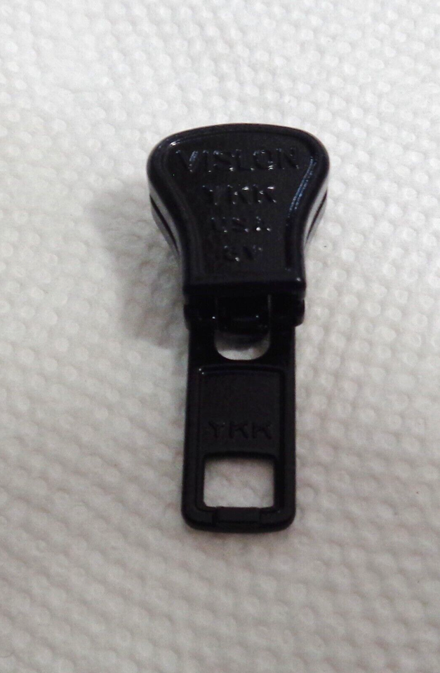 #8V Black Heavy Duty YKK Slider new style for Vislon molded plastic ...