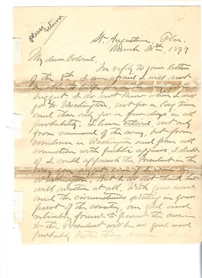 Civil War General John M Schofield ALS from 1897 to a Colonel | eBay