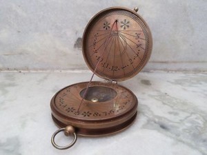 Sir Lord Kelvin Sundial Compass Antique Nautical Vintage Brass ...