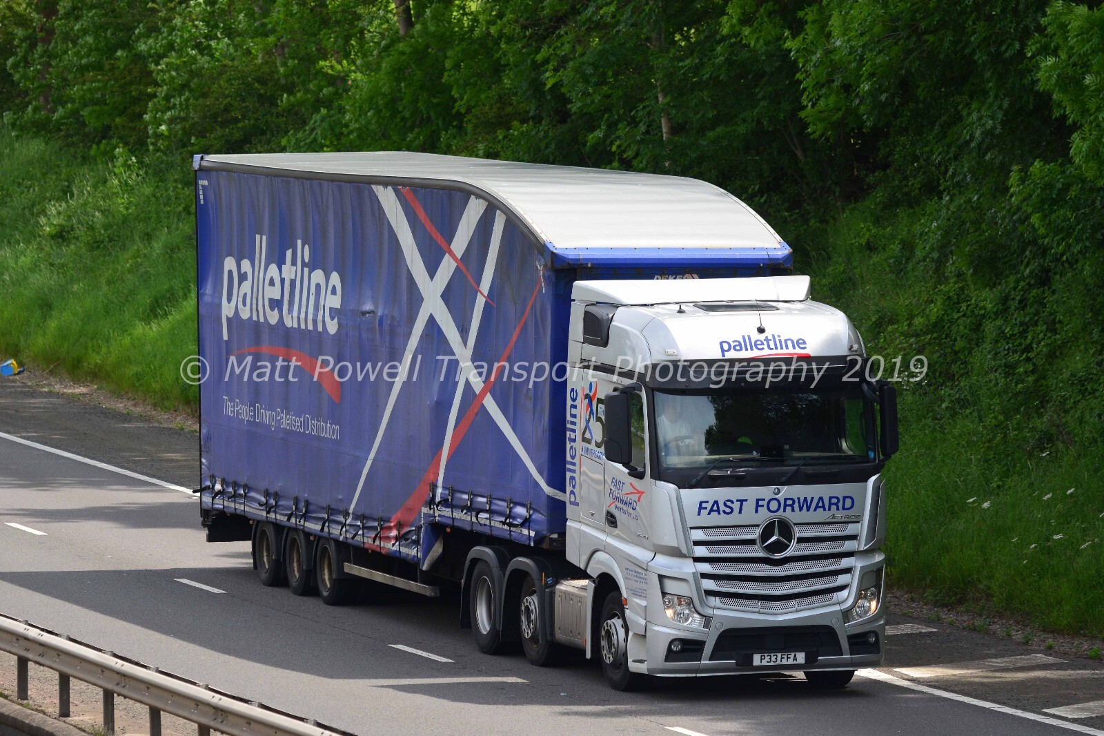 Truck Photo 12x8 - Mercedes Benz Actros - Fast Forward Distribution ...