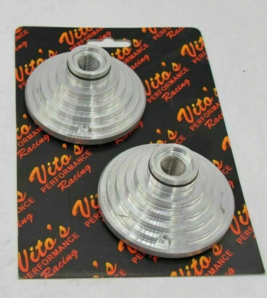 2 x Cool Head Domes Yamaha Banshee Pro Design VITO'S 9 degree BIG BORE ...