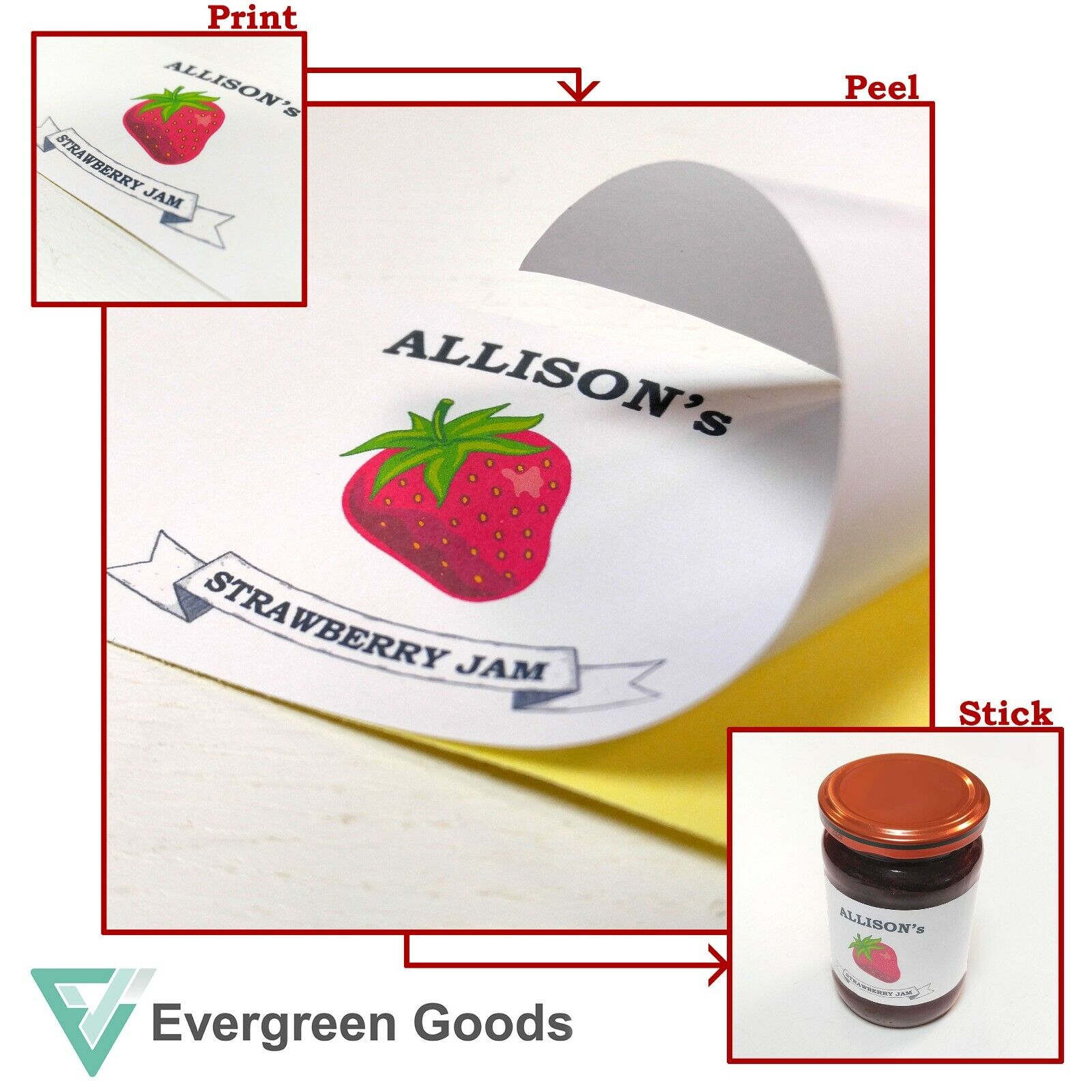 A4 White MATT Self Adhesive / Sticky Back Paper Sheet Sticker Printable ...