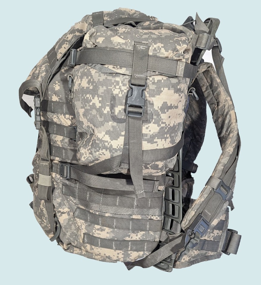 US Military ACU MOLLE II LARGE RUCKSACK BACKPACK - COMPLETE KIT - ARMY ...