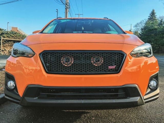 2018-2020 Subaru XV Crosstrek Front Bumper Sport Mesh Grill Grille Fits ...
