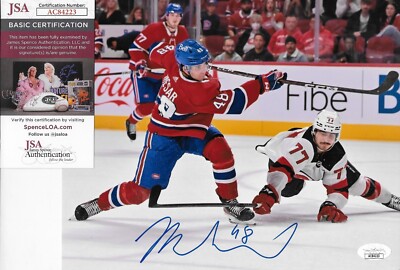 Autographed Montreal Canadiens Filip Mesar 8x10 Photo #2 with JSA ...