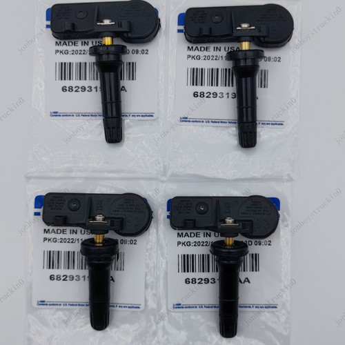 4Pcs OEM 68293199AA-AB Tire Pressure Sensors for DODGE RAM 1500 DT 19 ...