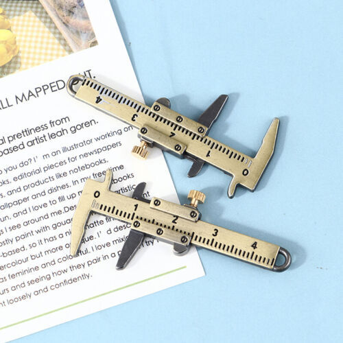 Mini Ruler 1:12 Dollhouse Miniature Ruler Vernier Caliper Model Doll ...
