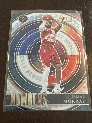2020-21 Panini Select Jamal Murray Numbers Insert NM | eBay