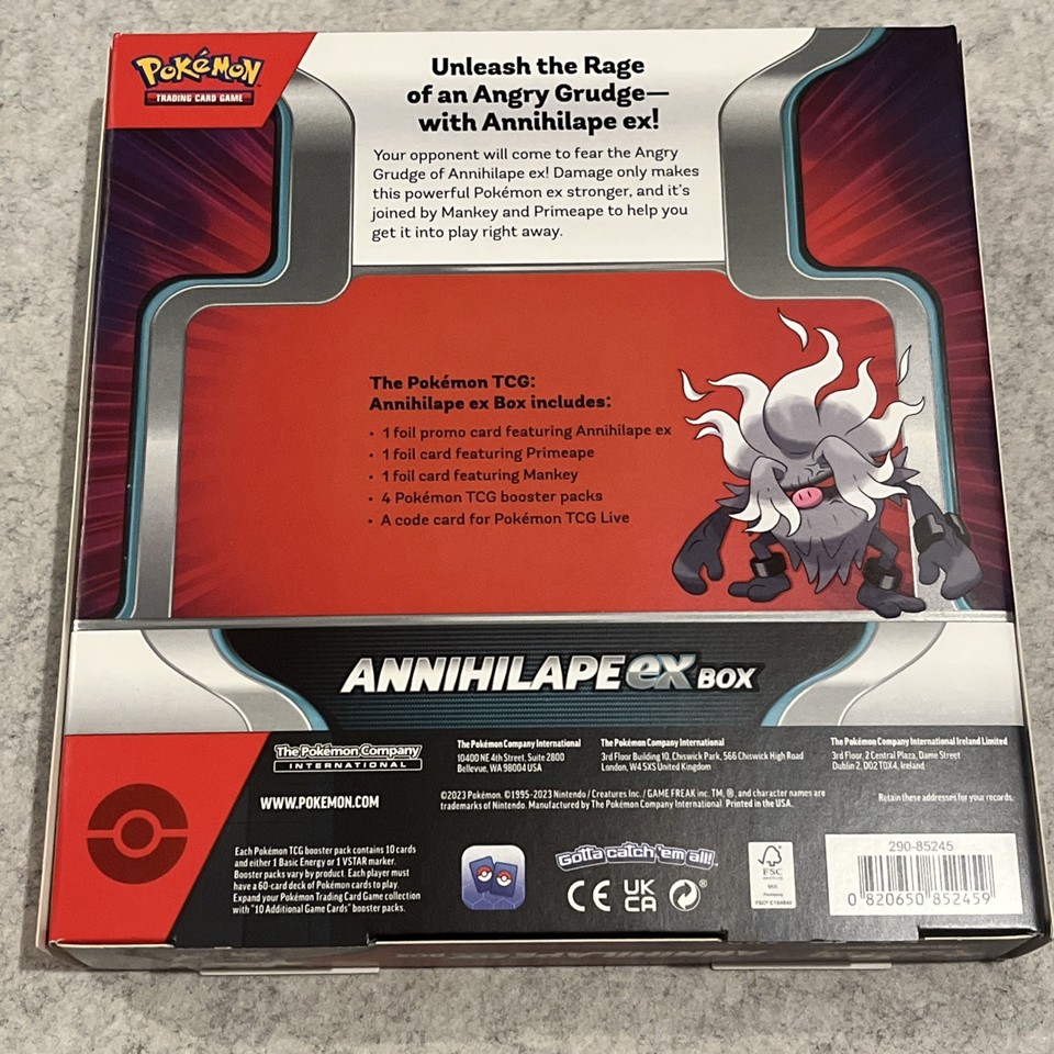 Pokemon TCG Annihilape EX Collection Box New & Sealed FAST DISPATCH🚚 ...