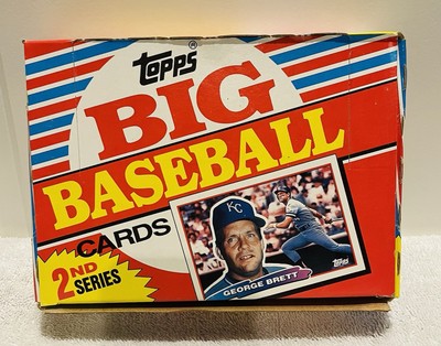 1988 Topps Big Baseball 2nd Series Box Of 36 Count Sealed Trading Card ...