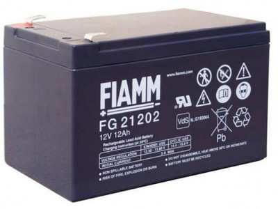 Batteria Fiamm 12V 12Ah ( FIAMM cod. FG21202 ) 8019887385171 | eBay