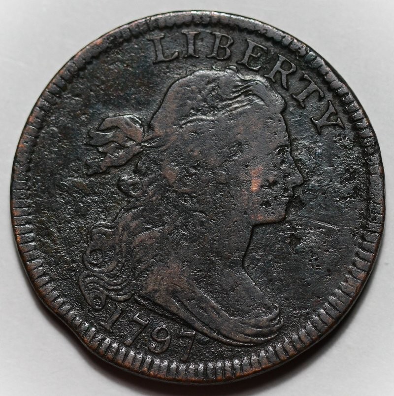 1797 Draped Bust Large Cent - Reverse of 97 (S-138) - US 1c Copper Coin ...