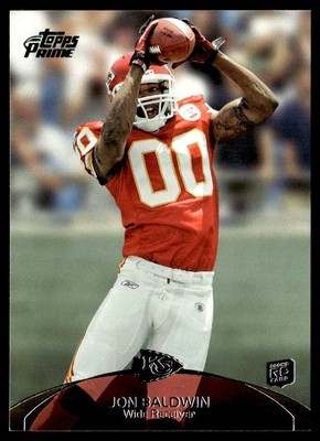 2011 Topps Prime Jonathan Baldwin Rookie Kansas City Chiefs #68 | eBay