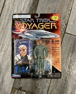 VTG 1996 Playmates Star Trek Voyager Figure + Skybox Card: The Vidian ...