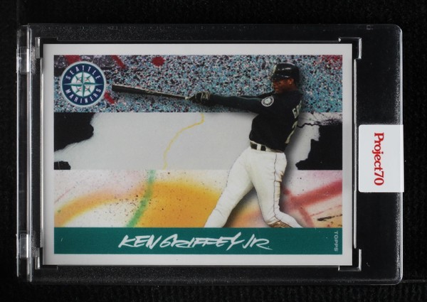 2021 Topps Project 70 - FUTURA 1955 Topps Baseball #652 Ken Griffey Jr ...