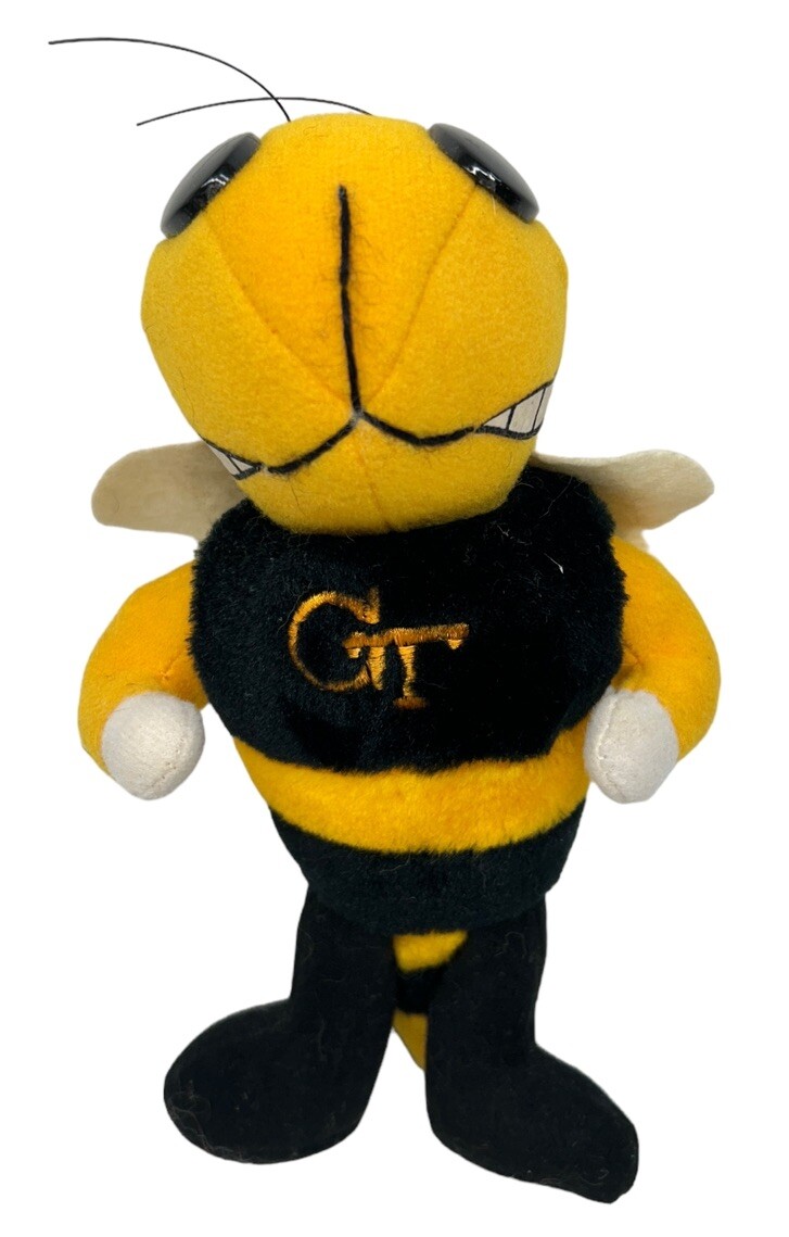 Georgia Tech University Mascot Buzz Bee Yellow Jackets Plush Toy ...