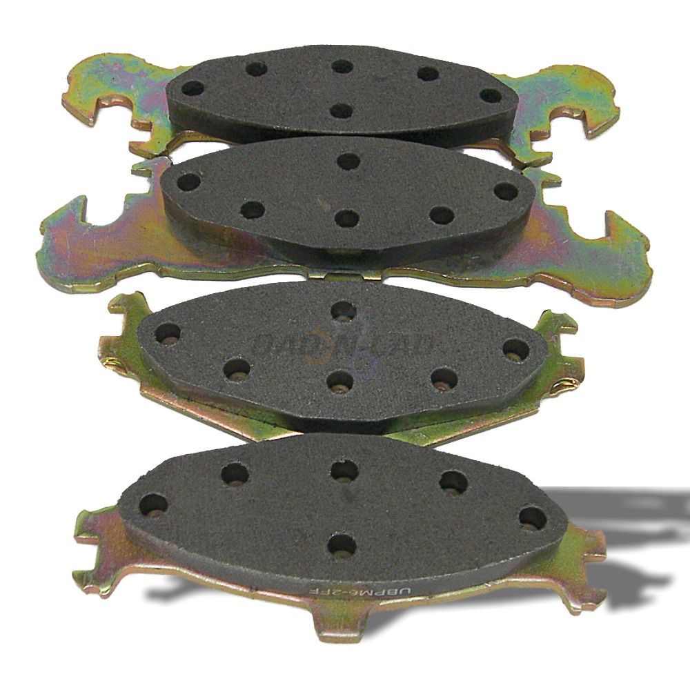 Silverline MD219 UBP Semi-Metallic Premium Disc Brake Pads - Front | eBay