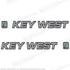 Fits Key West 1720 Boat Logo Decals With Palm Tree - 1995 | eBay