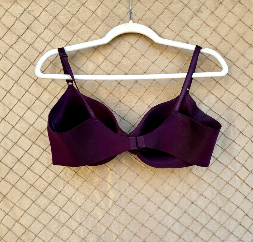 Warner’s Size 38B Women’s Burgundy Lightly Lined Underwire Adjustable ...