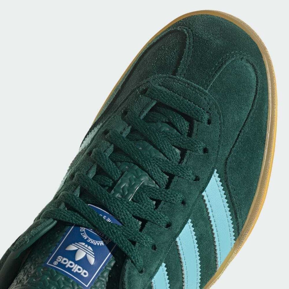 adidas Originals Gazelle Indoor Collegiate Green Blue IG9979 | eBay