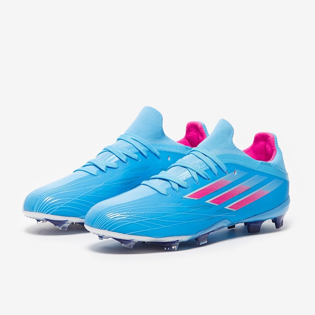 adidas X Speedflow .1 FG Sapphire Blue/Pink/White Kids 4.5 EU 36 2/3 ...