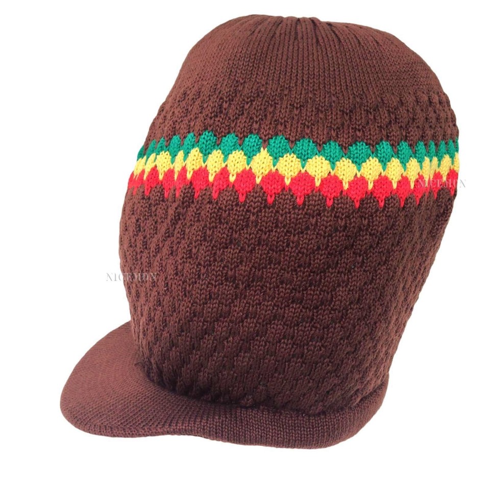 Rasta Rastafari Hat Cap Rastacap Reggae Jamaica Headwear Dreadlocks ...