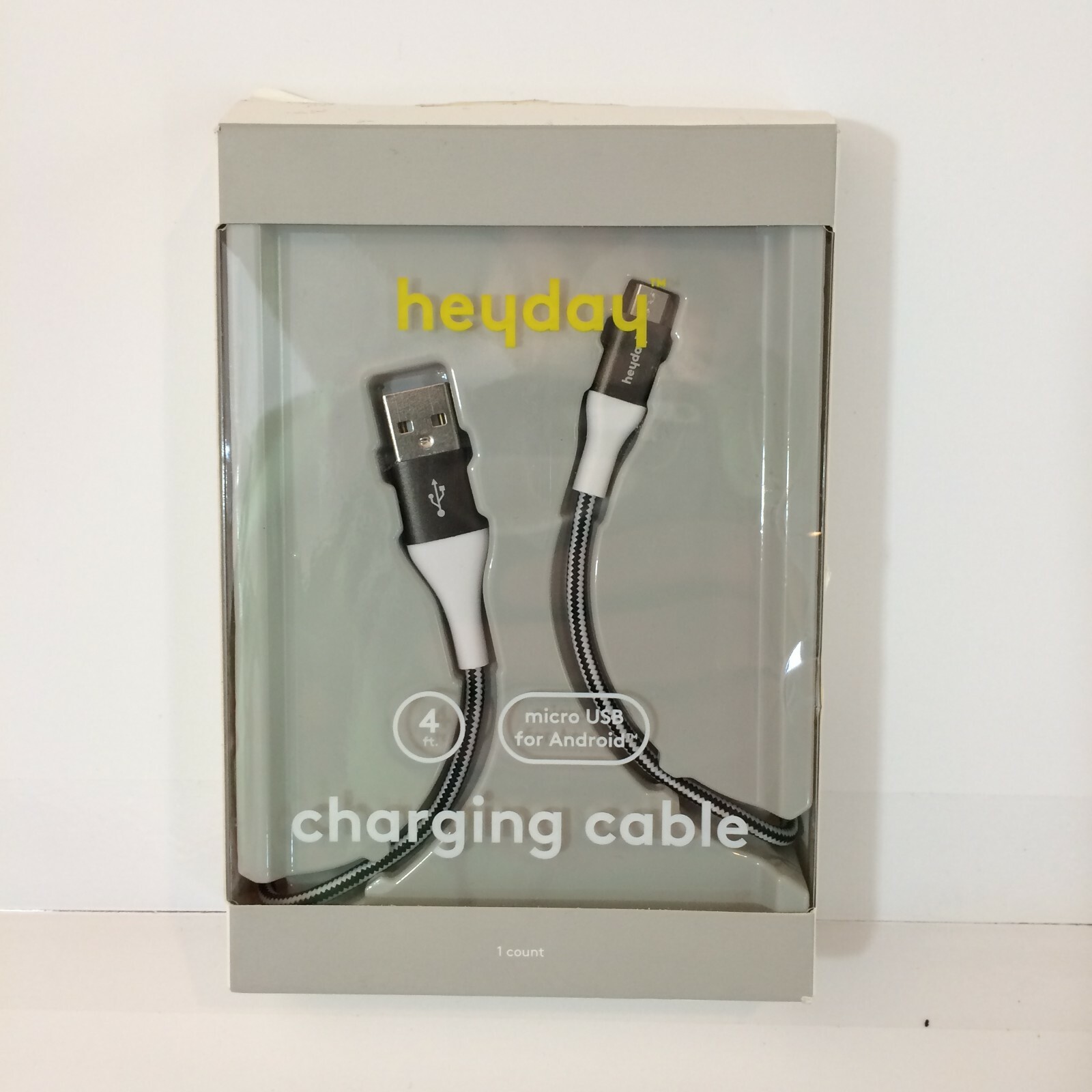 Heyday 6ft & 4ft Micro USB For Android Charging Cable 3 Count Lot | eBay