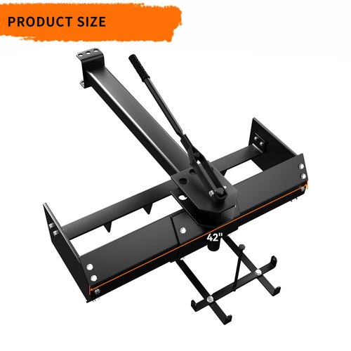 42" Tow Behind Box Scraper Blade Rust Resistant Lawn Tractor W ...