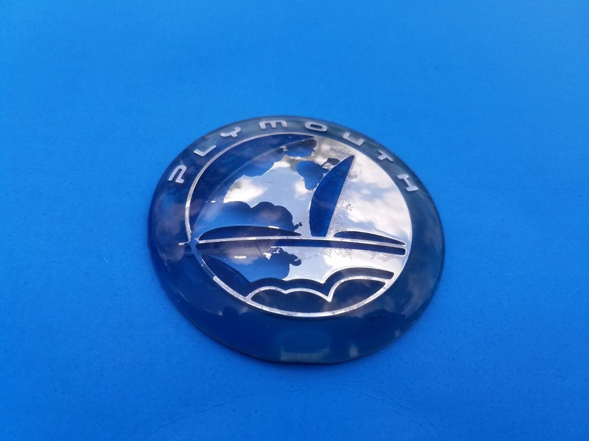 Blue Car Emblem