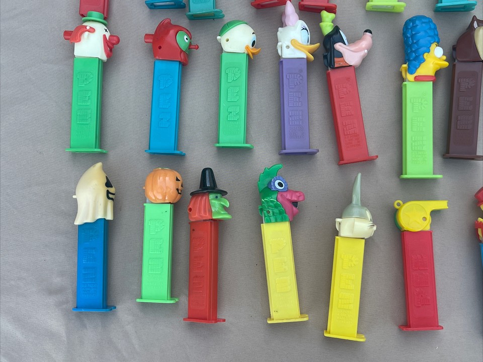 Lot of Vintage Pez Dispensers! Rare | eBay
